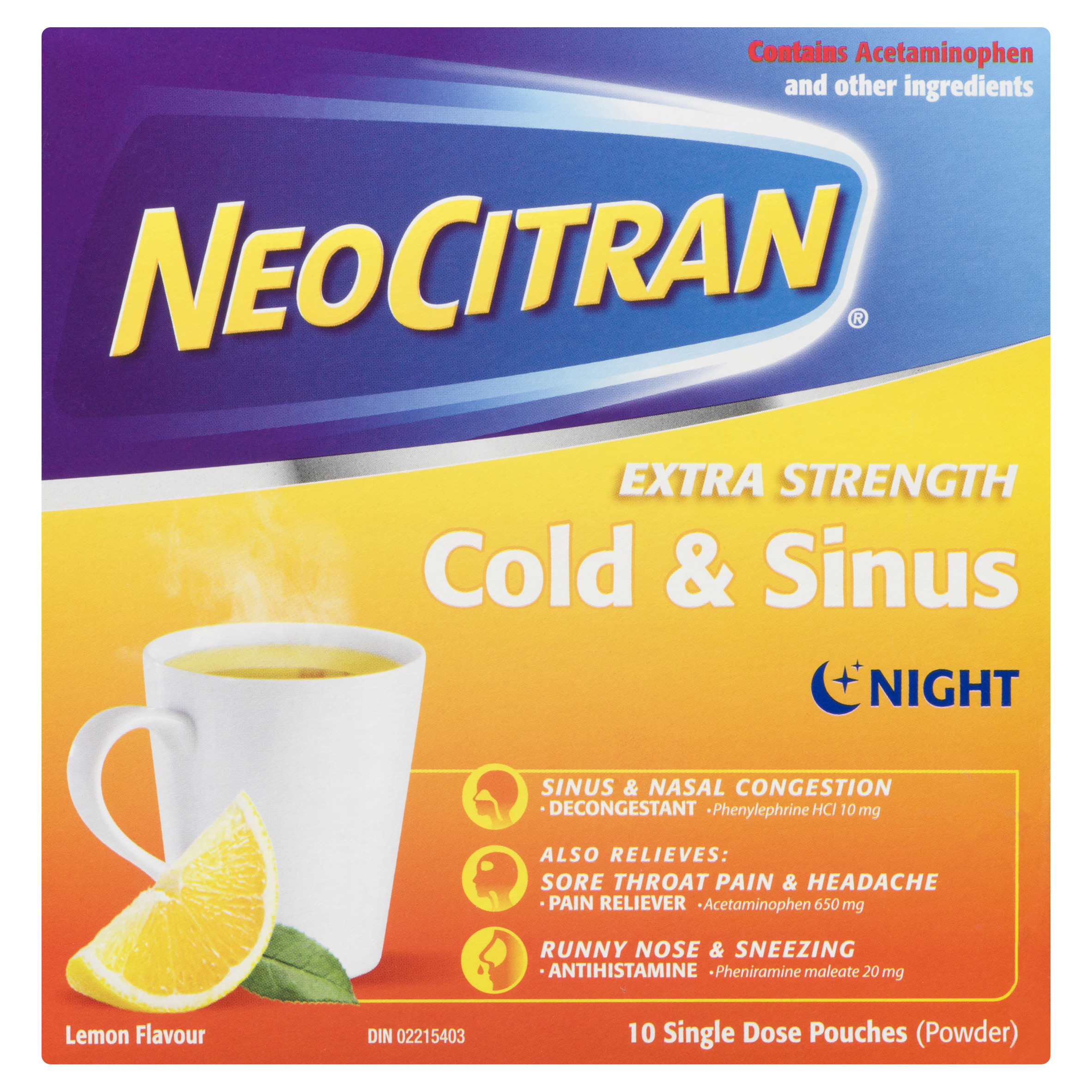 Buy NeoCitran Cold & Flu Extra Strength Powder 10 EA | Safeway Canada