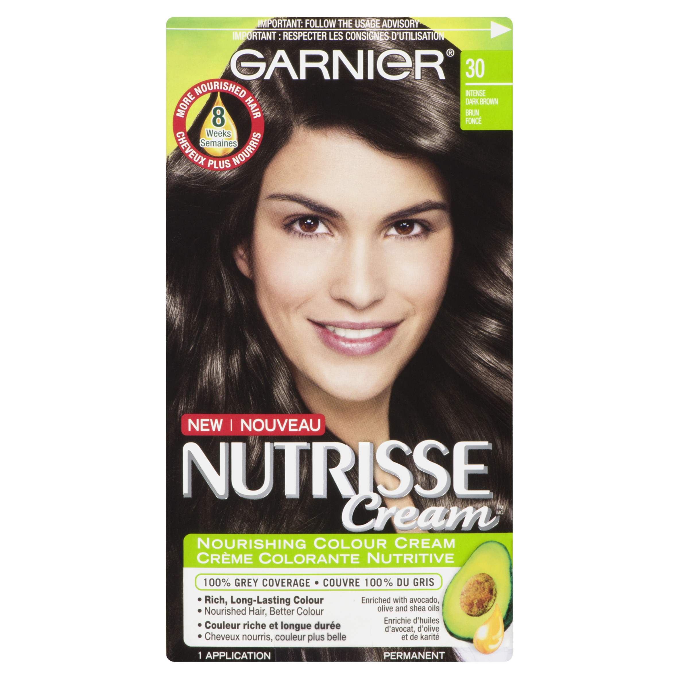 Buy Nutrisse Cream 30 Intense Dark Brown 1 Application | Sobeys Inc.