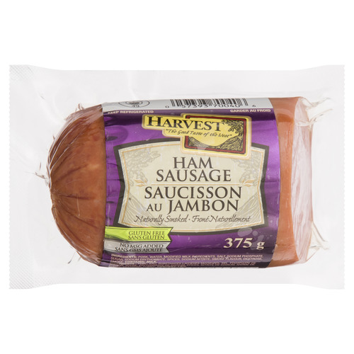 Buy Harvest Meats Naturally Smoked Ham Sausage 375 g | Sobeys Inc.