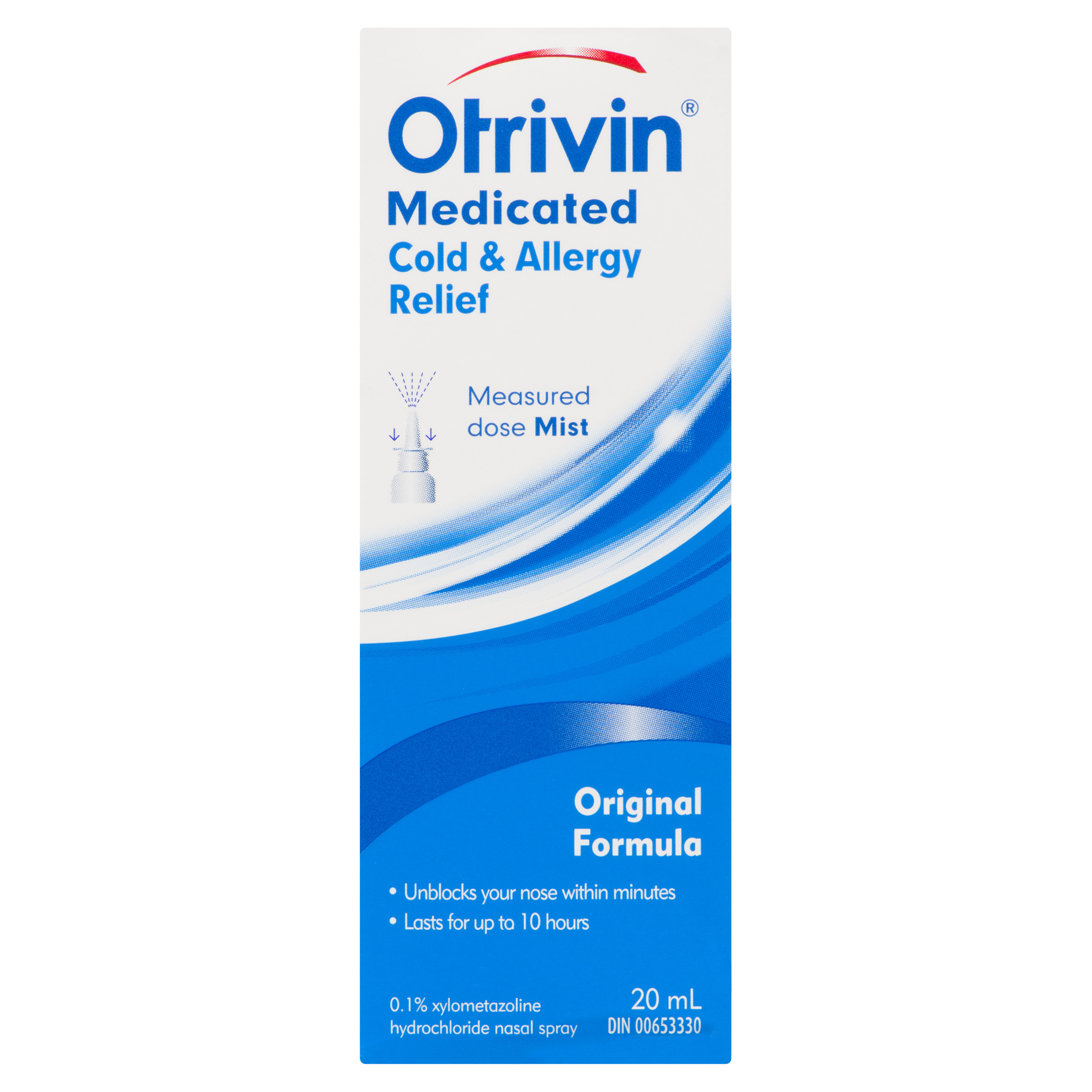 Buy Otrivin Nasal Spray Cold & Allergy Relief 20 ml | Sobeys Inc.