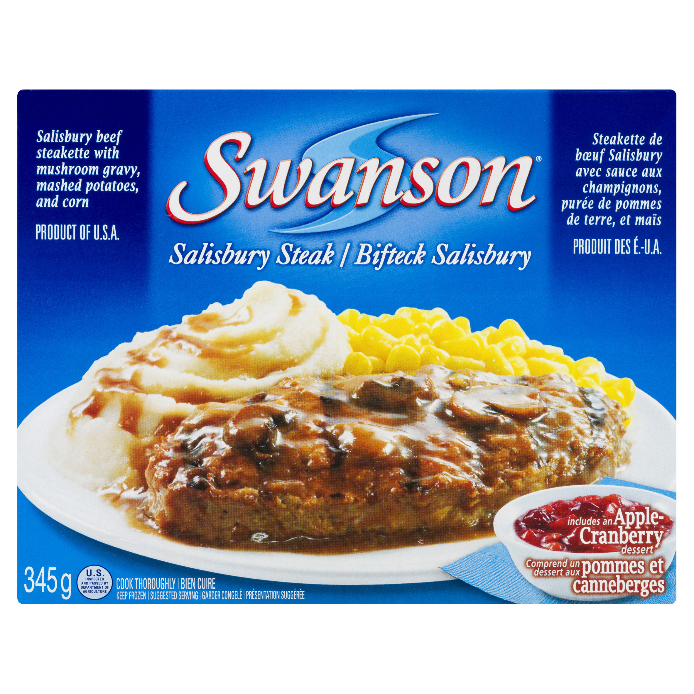 Buy Swanson Salisbury Steak Frozen Dinner 345 g | Safeway Canada