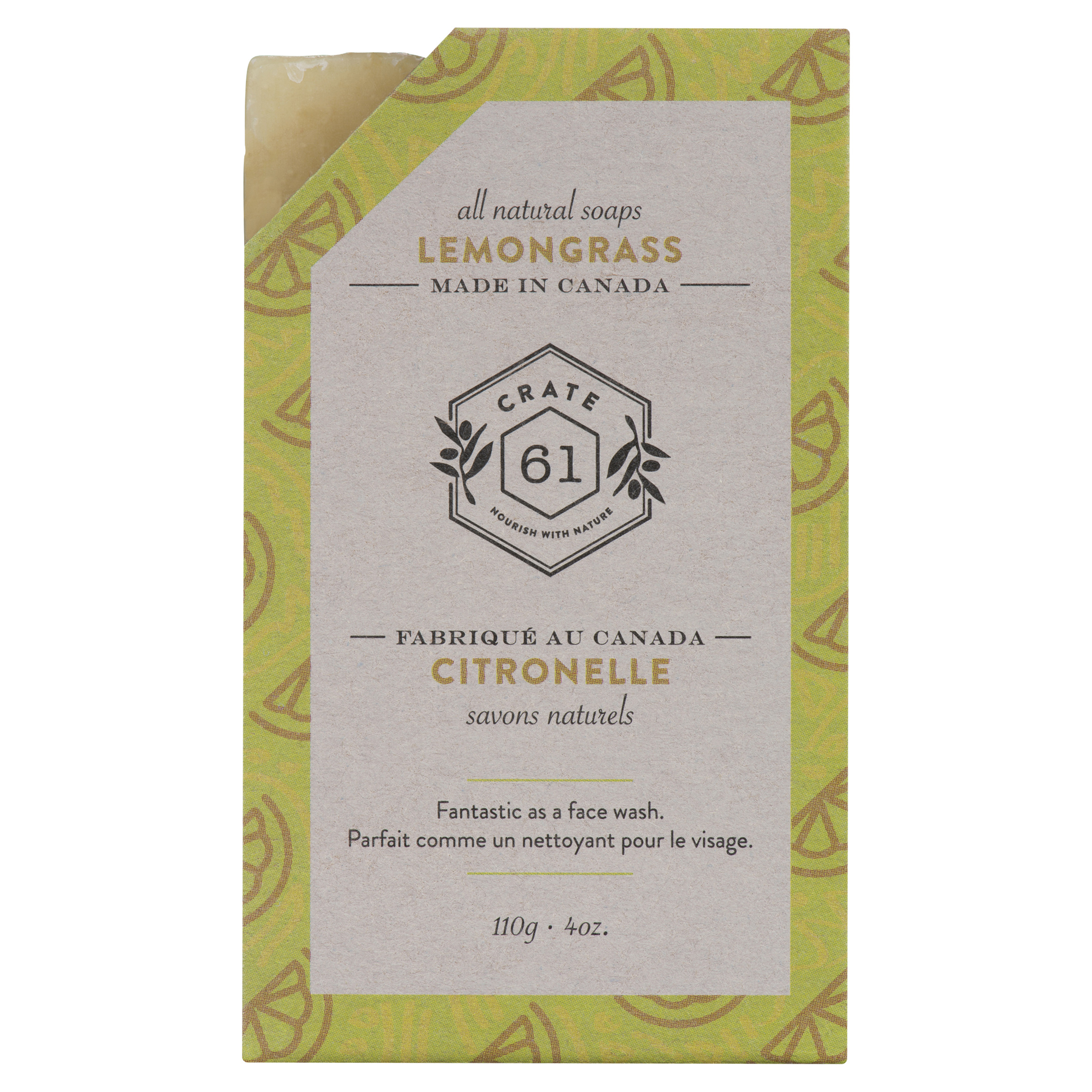 Buy Crate 61 Soap Lemongrass 110 g | Sobeys Inc.