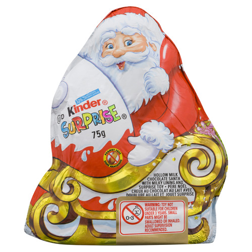 Buy Kinder Surprise Hollow Milk Chocolate Santa 75 g | FreshCo