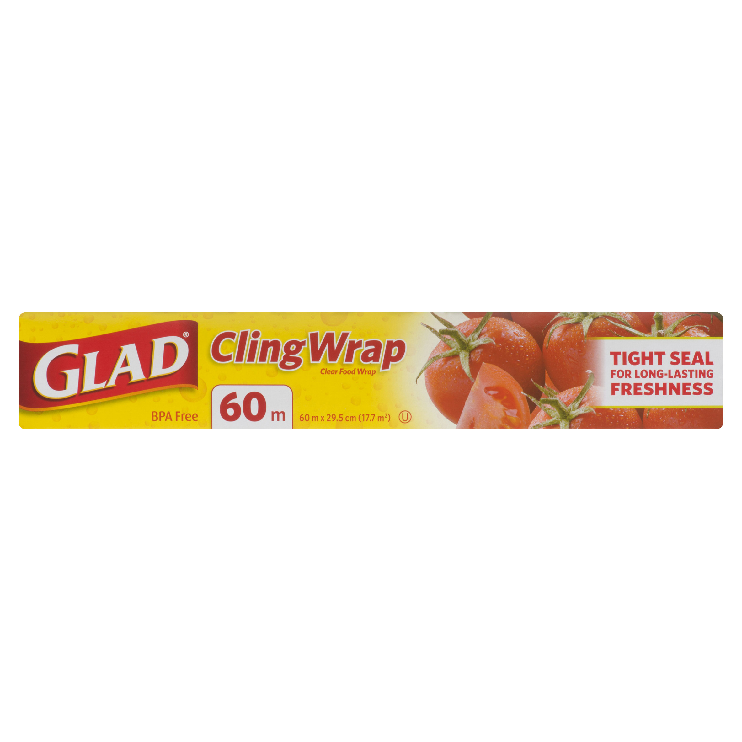 Buy Glad Cling Wrap Plastic Wrap Roll 60 m 1 Pack | FreshCo