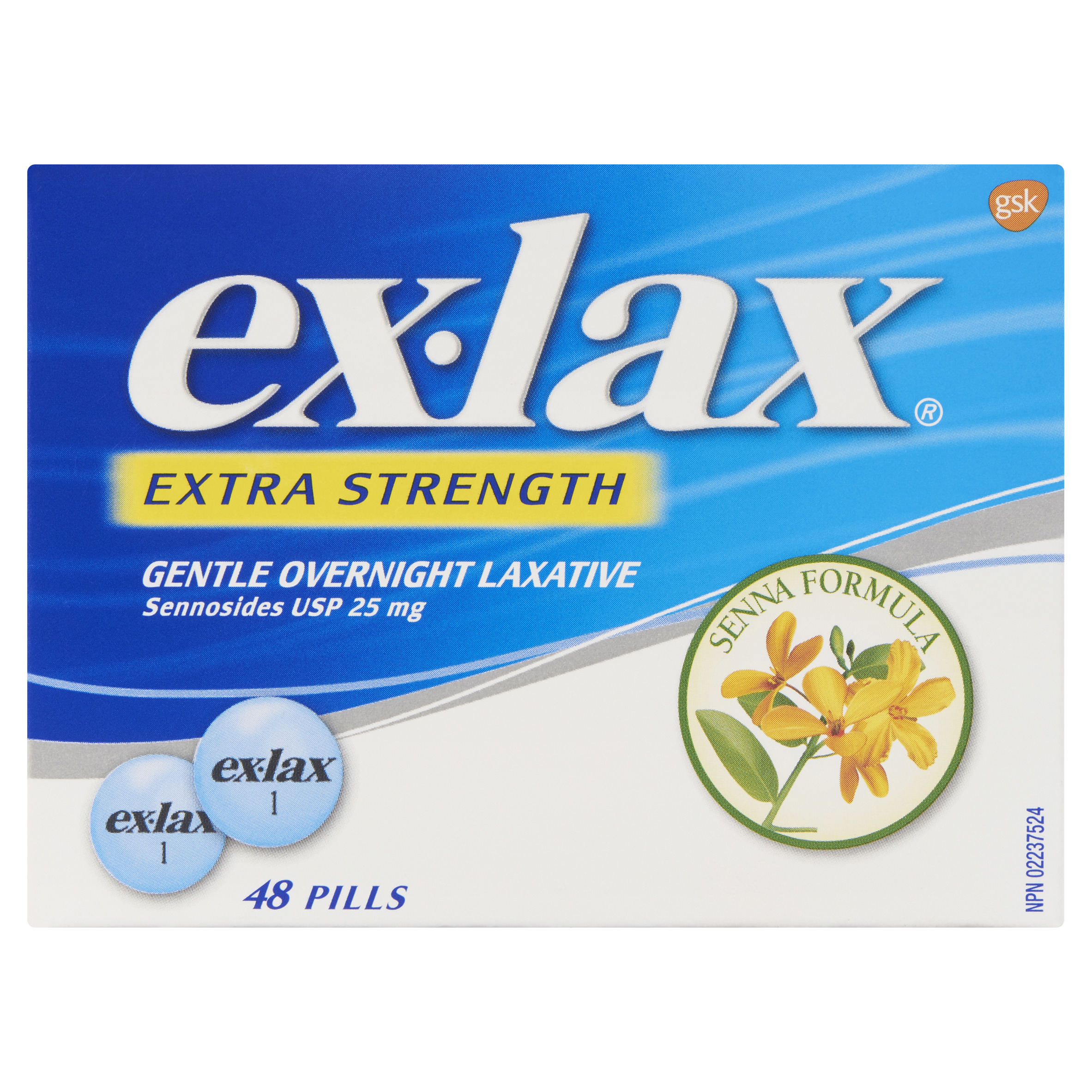 Buy ExLax Overnight Laxative Extra Strength 48 EA | Sobeys Inc.