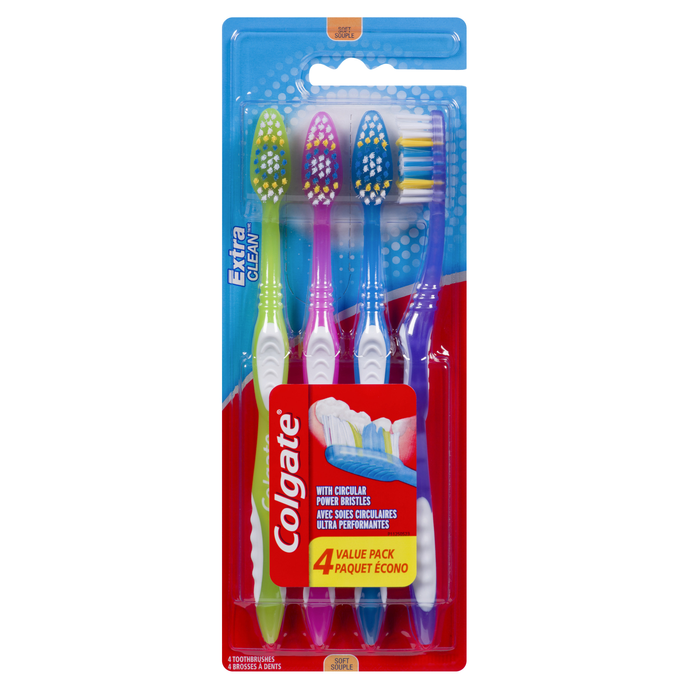 Buy Colgate Toothbrushes Extra Clean Soft 4 Pack | Safeway Canada