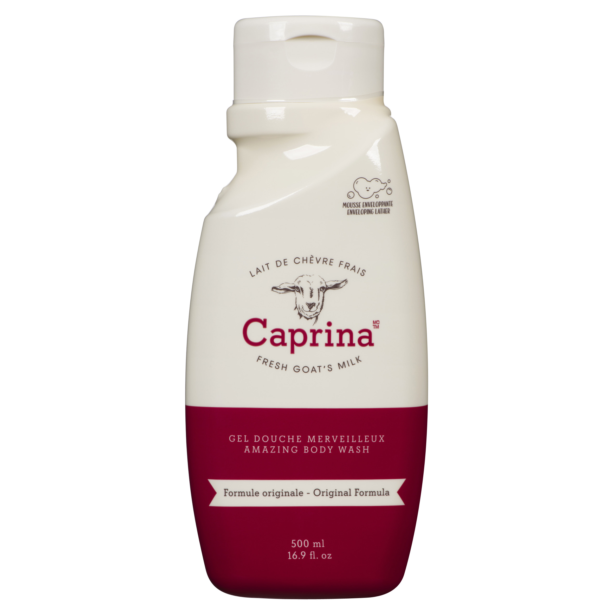 Buy Caprina Original Body Wash Goat's Milk 500 ml | Sobeys Inc.
