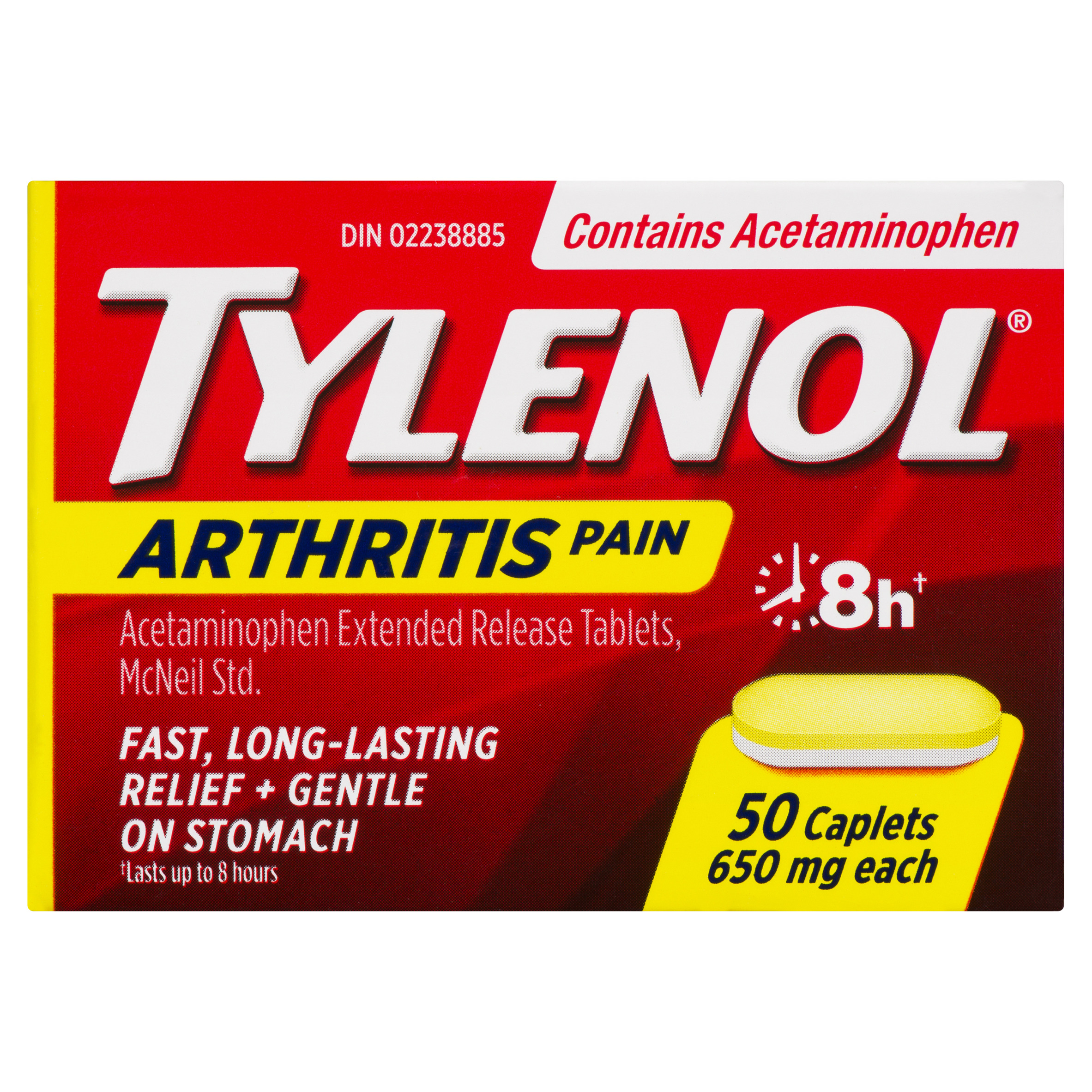 Buy Tylenol Arthritis Pain 650 mg Caplets 50 Count | Safeway Canada