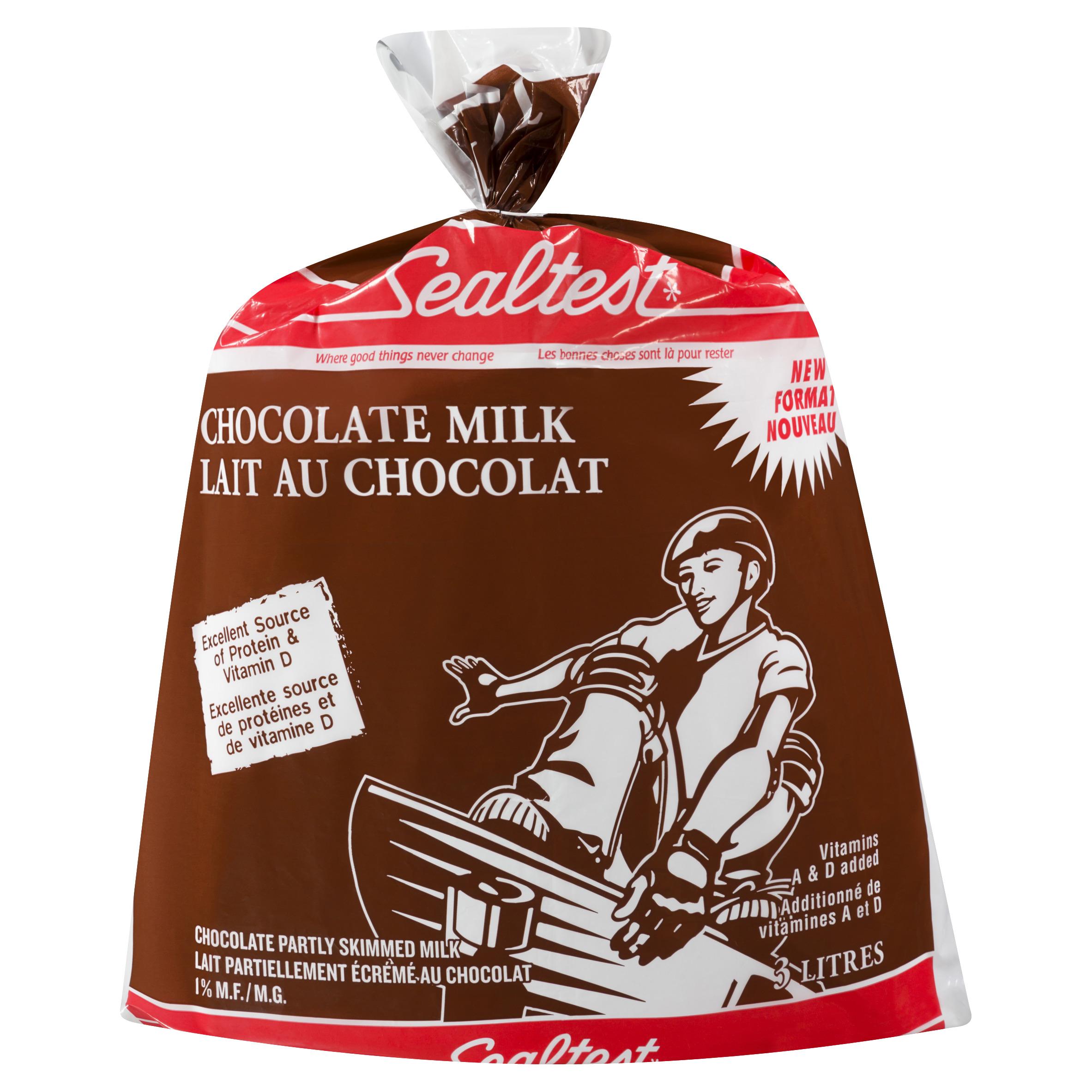 Buy Sealtest Milk 1% Partly Skimmed Chocolate 3 L | FreshCo