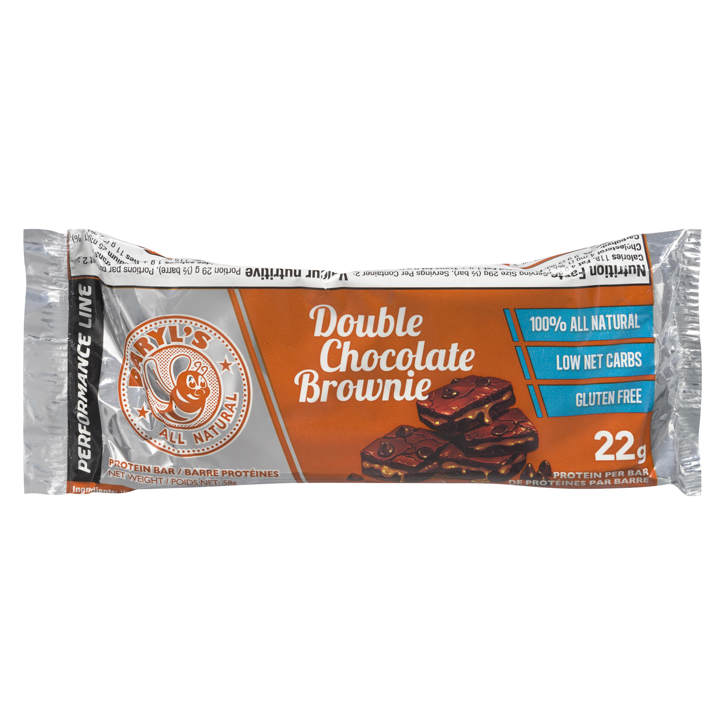 Buy Daryl's Protein Bar Double Chocolate Brownie 58 g | FreshCo