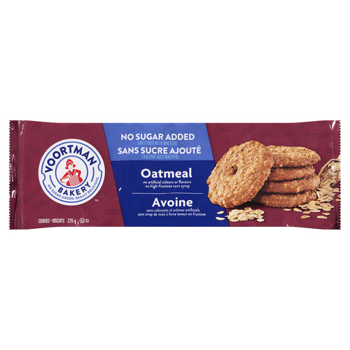 Buy Voortman No Sugar Cookies Oatmeal 225 g | Sobeys Inc.