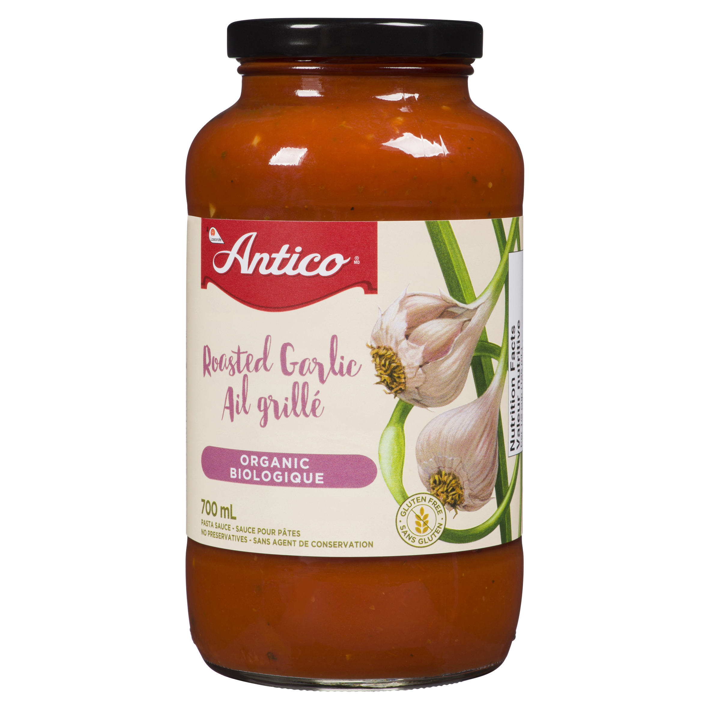 Buy Antico Tradition Organic Pasta Sauce Roasted Garlic 700 ml | Sobeys ...
