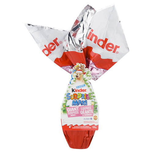 Buy Kinder Surprise Maxi Christmas Pink Chocolate 150 G Sobeys Inc