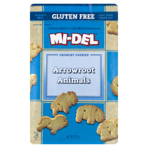 Buy Midel Gluten-Free Cookies Arrowroot Animals 227 g | Sobeys Inc.
