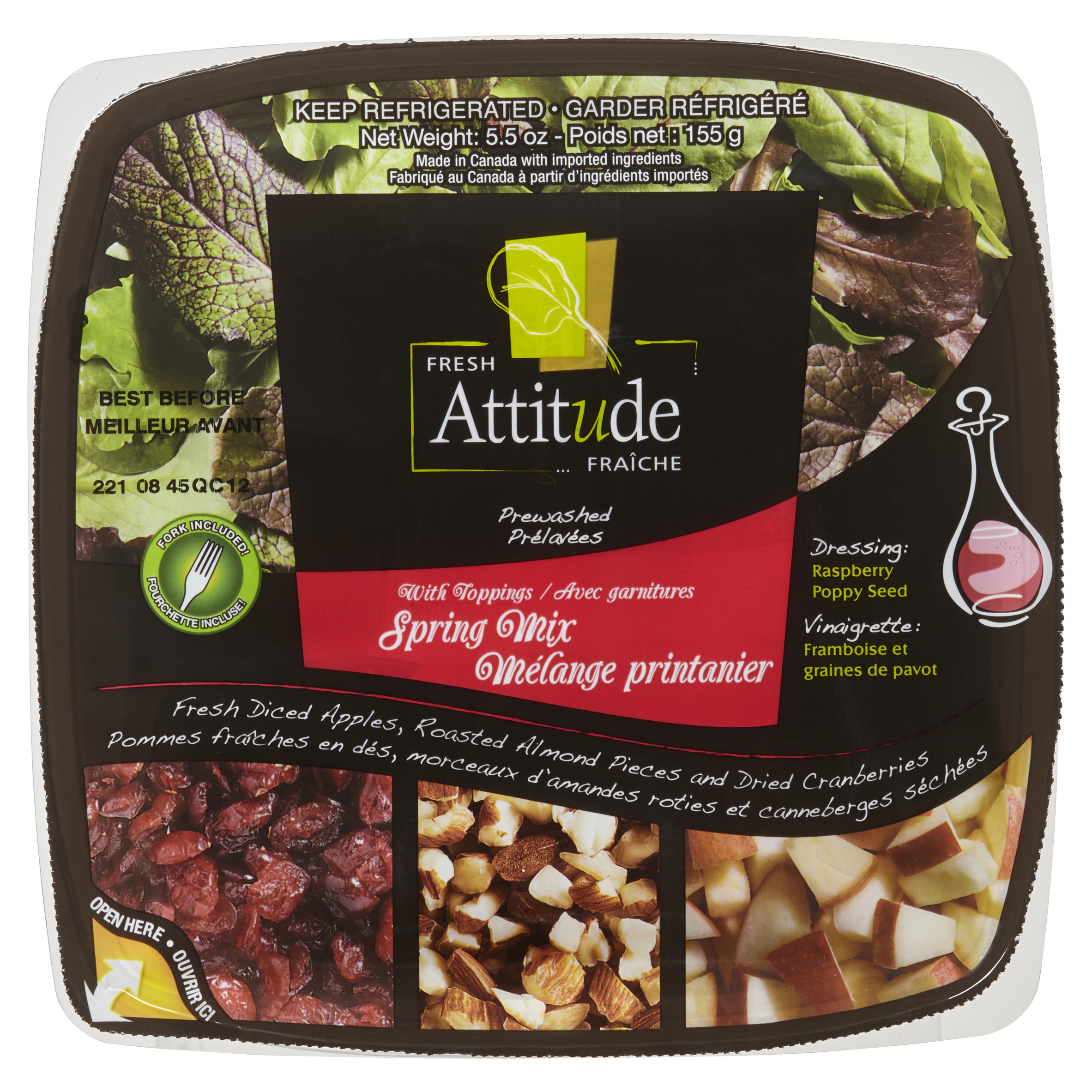 Buy Fresh Attitude Salad Kit Spring Mix 155 g | Safeway Canada
