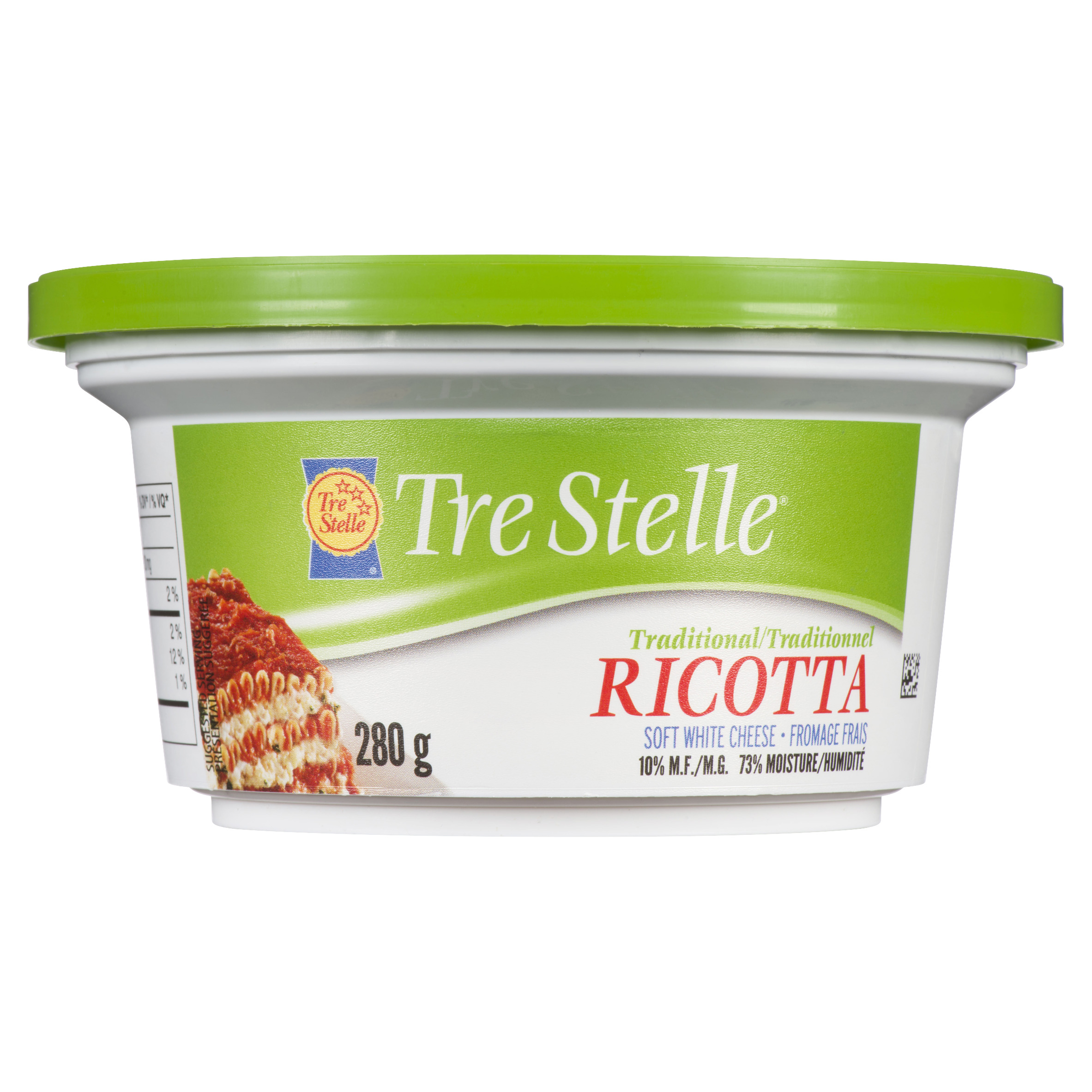 Buy Tre Stelle Ricotta Cheese Traditional 280 g | FreshCo