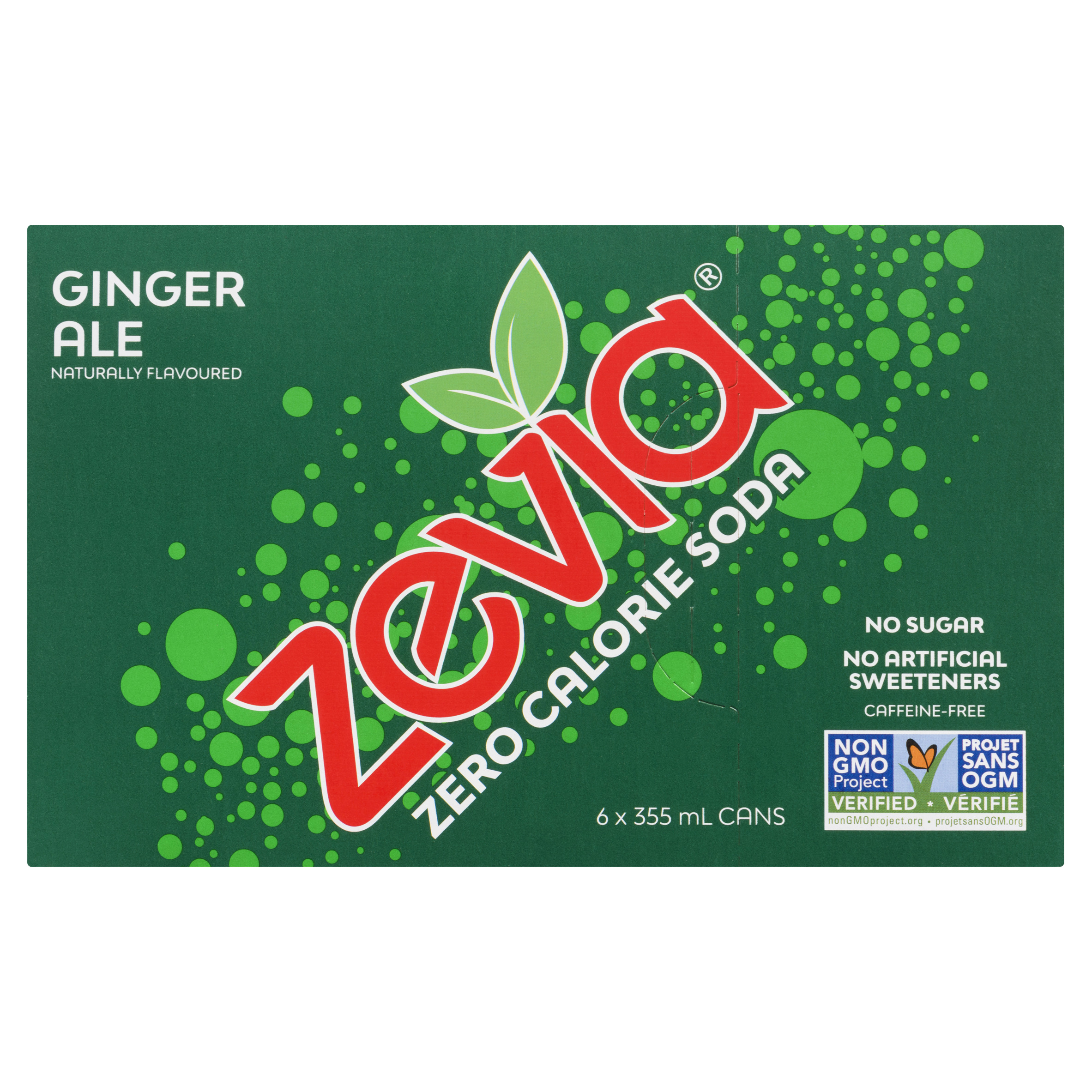 Buy Zevia Soft Drink Ginger Ale 6 x 355 ml (cans) | FreshCo
