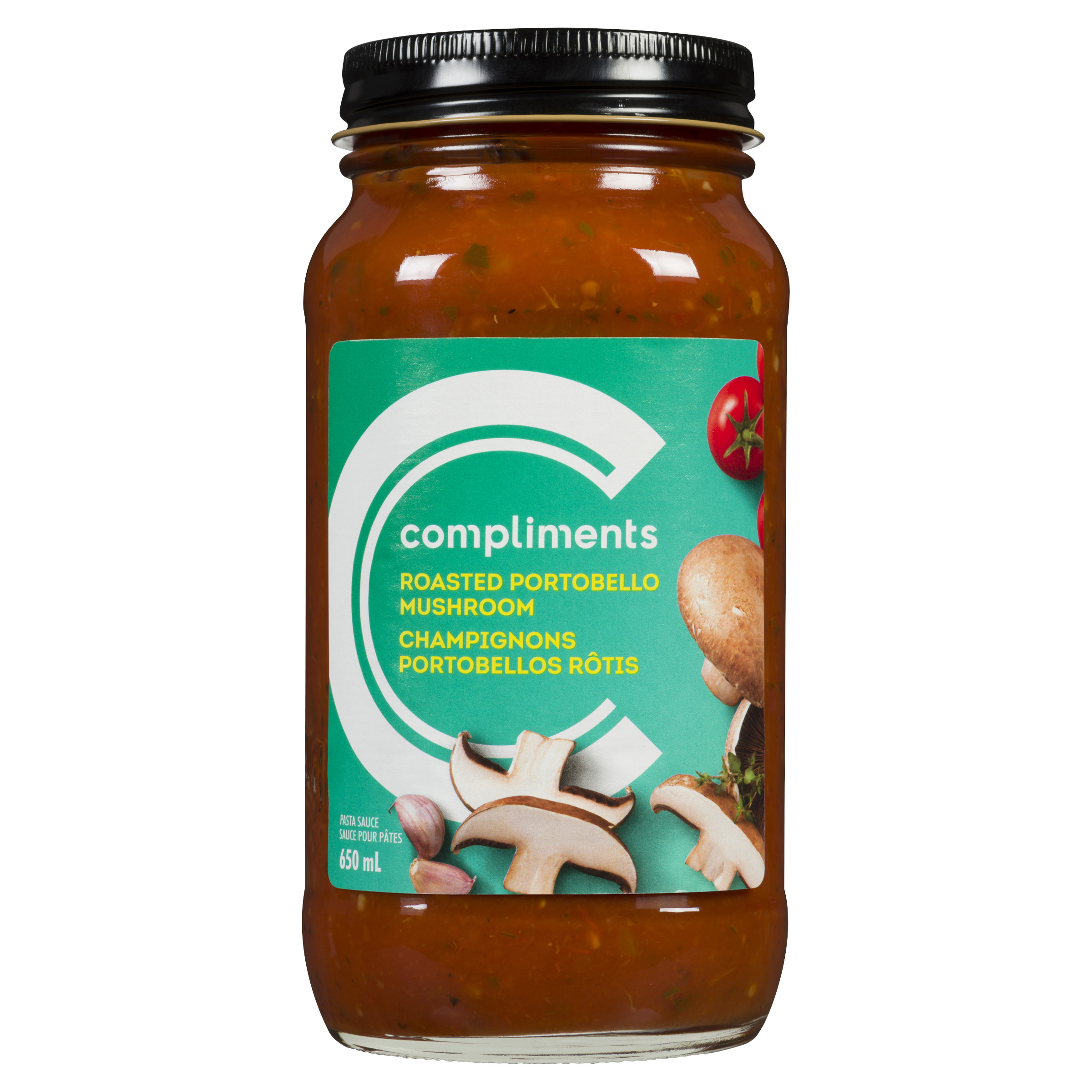Buy Compliments Pasta Sauce Roasted Portobello Mushroom 650 ml | Sobeys ...