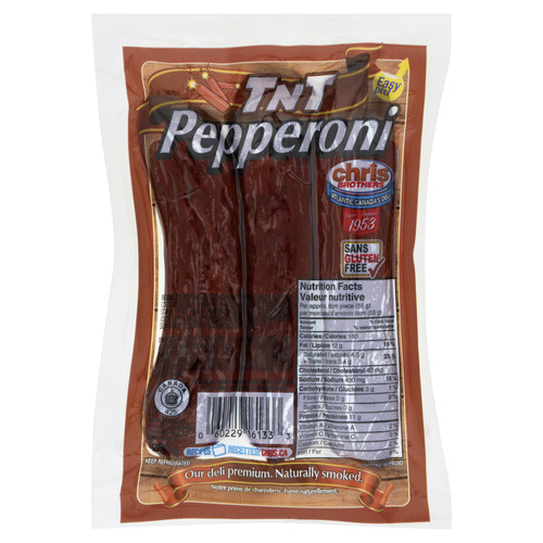 Buy Chris Brothers Pepperoni TNT 250 g | Sobeys Inc.