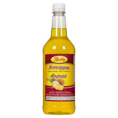 Buy Purity Pineapple Syrup 750 ml (bottle) | Foodland