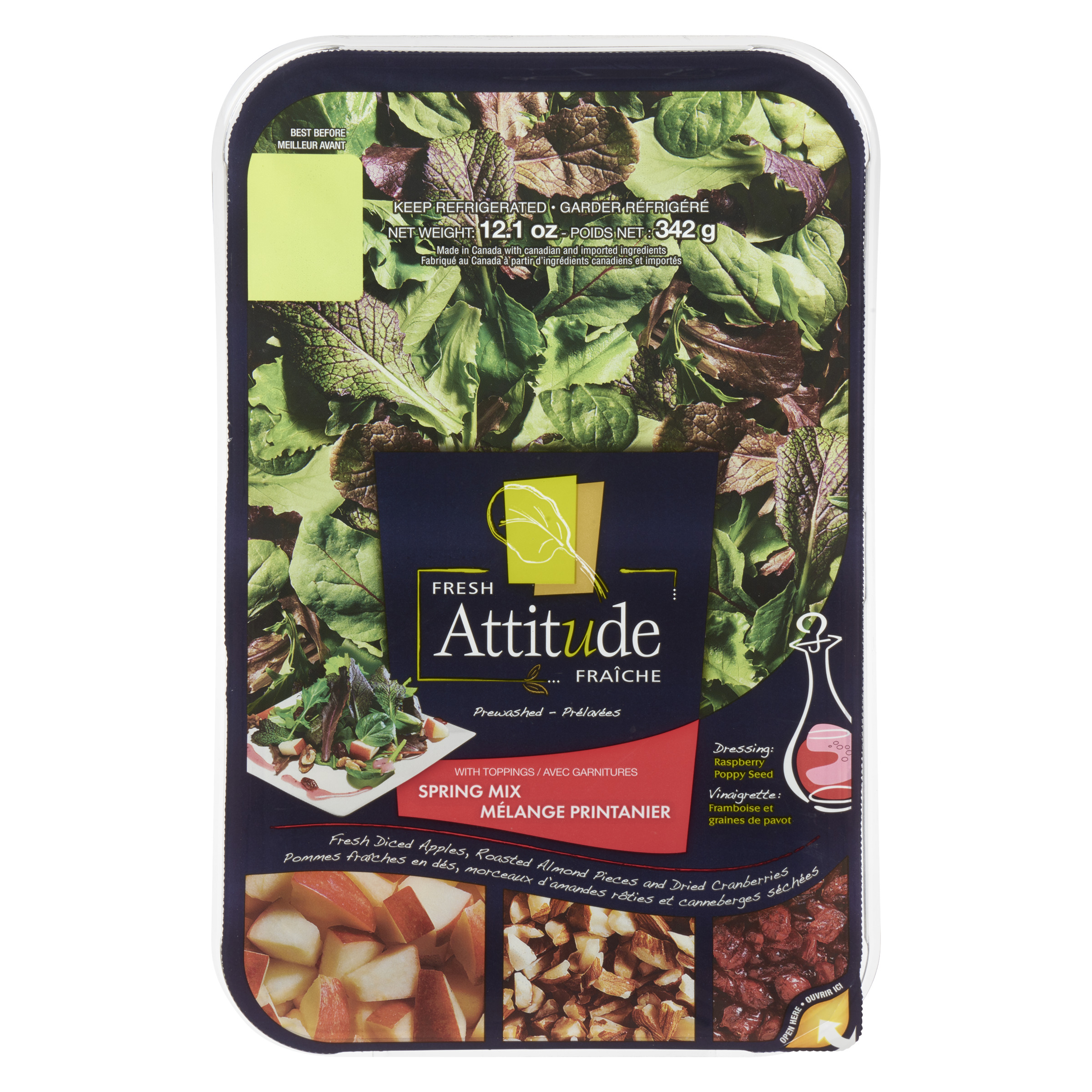 Buy Fresh Attitude Salad Kit Spring Mix 342 g | Safeway Canada