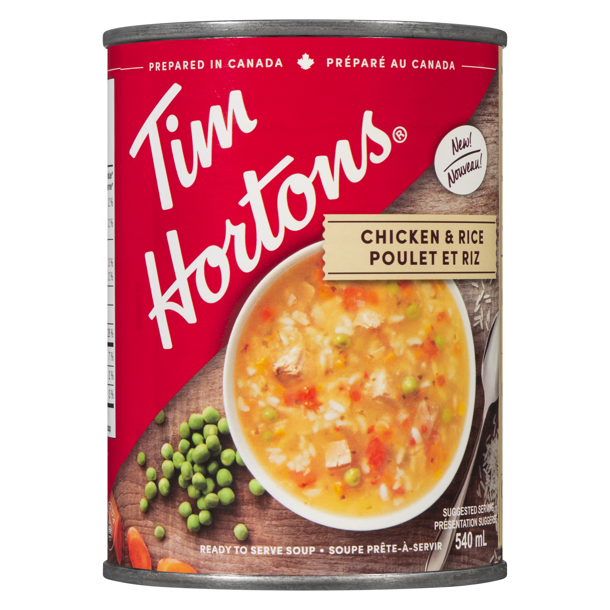 Buy Tim Hortons Soup Chicken & Rice 540 ml | FreshCo
