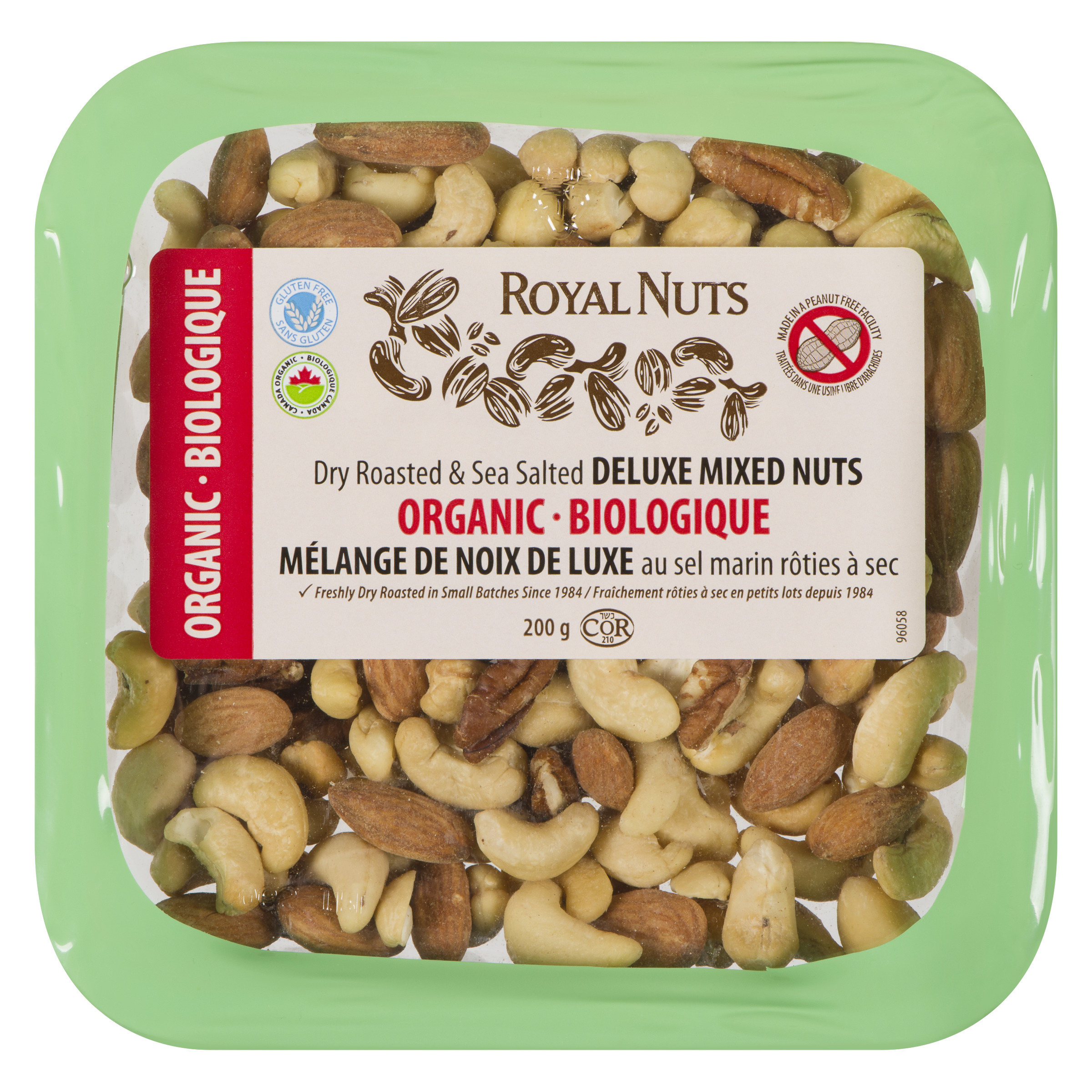 Buy Royal Nuts Organic Nut Mix Deluxe Salted 200 g | Sobeys Inc.