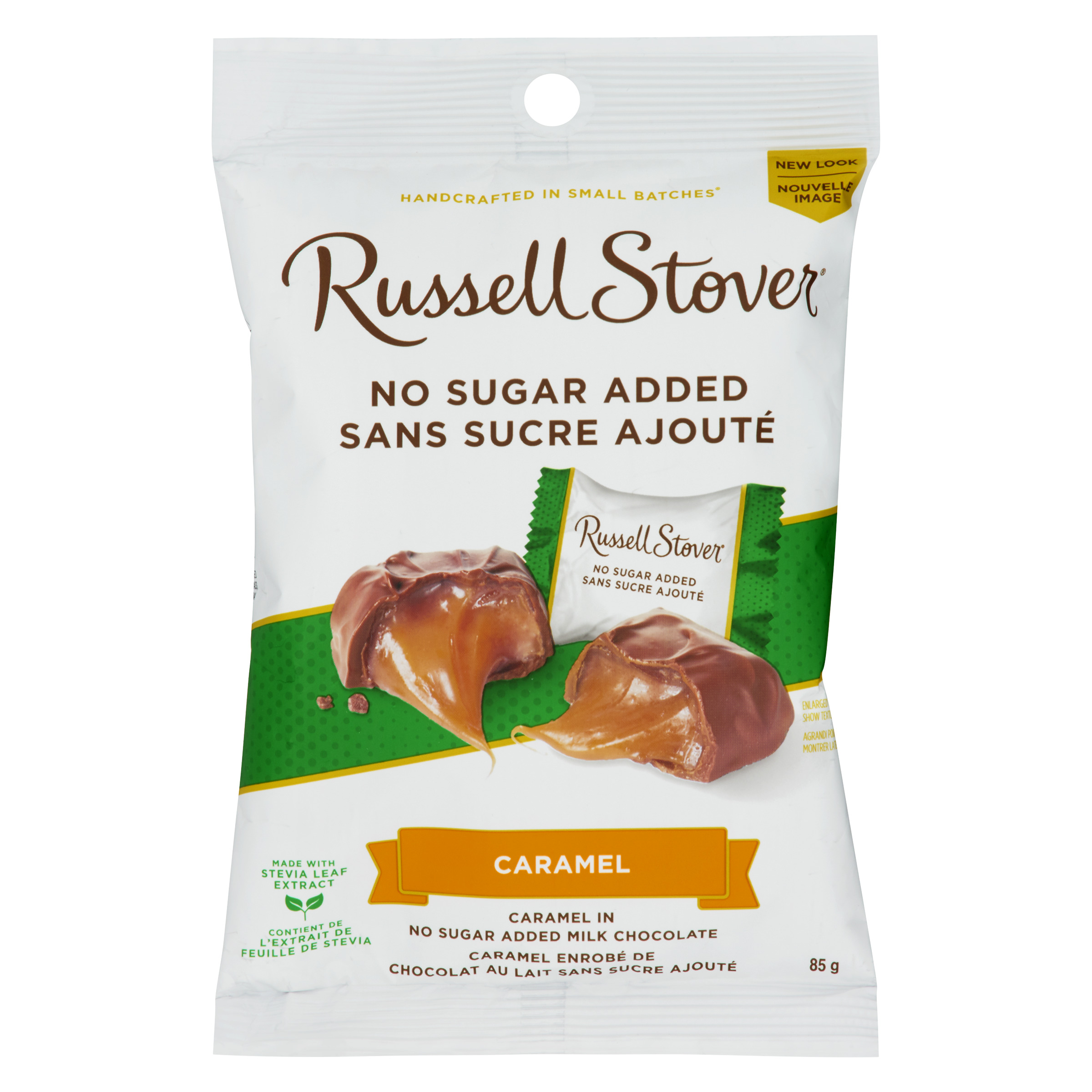 Buy Russell Stover No Sugar Added Chocolate Caramel 85 g | Sobeys Inc.