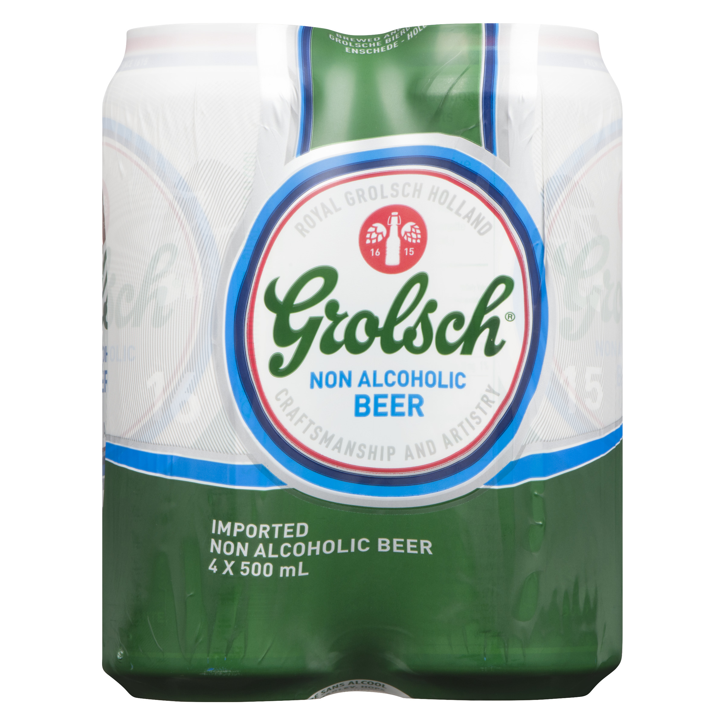 Buy Grolsch Non Alcoholic Beer Pack 4 x 500 ml (cans) | FreshCo