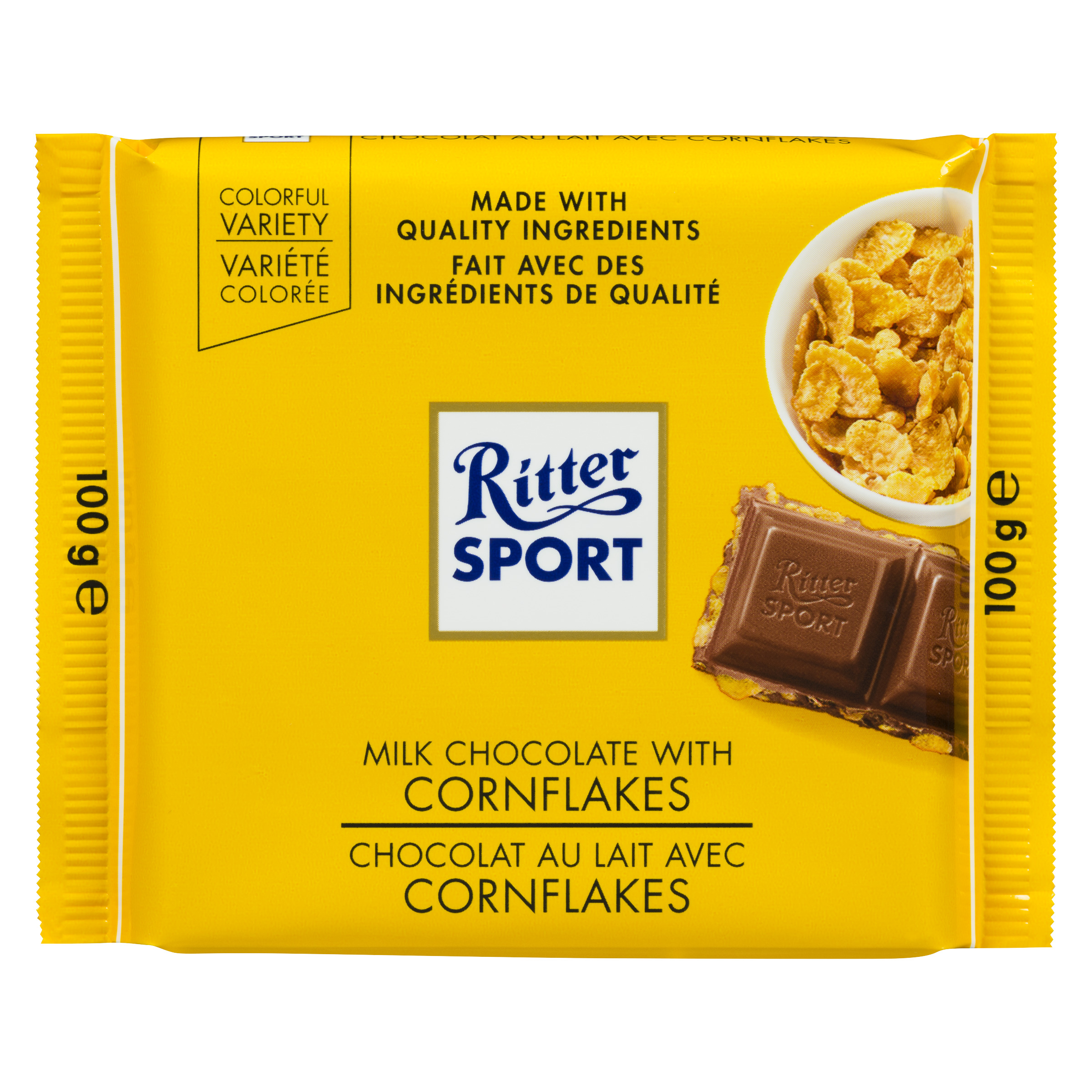 Buy Ritter Sport Milk Chocolate Bar With Cornflakes 100 g | FreshCo