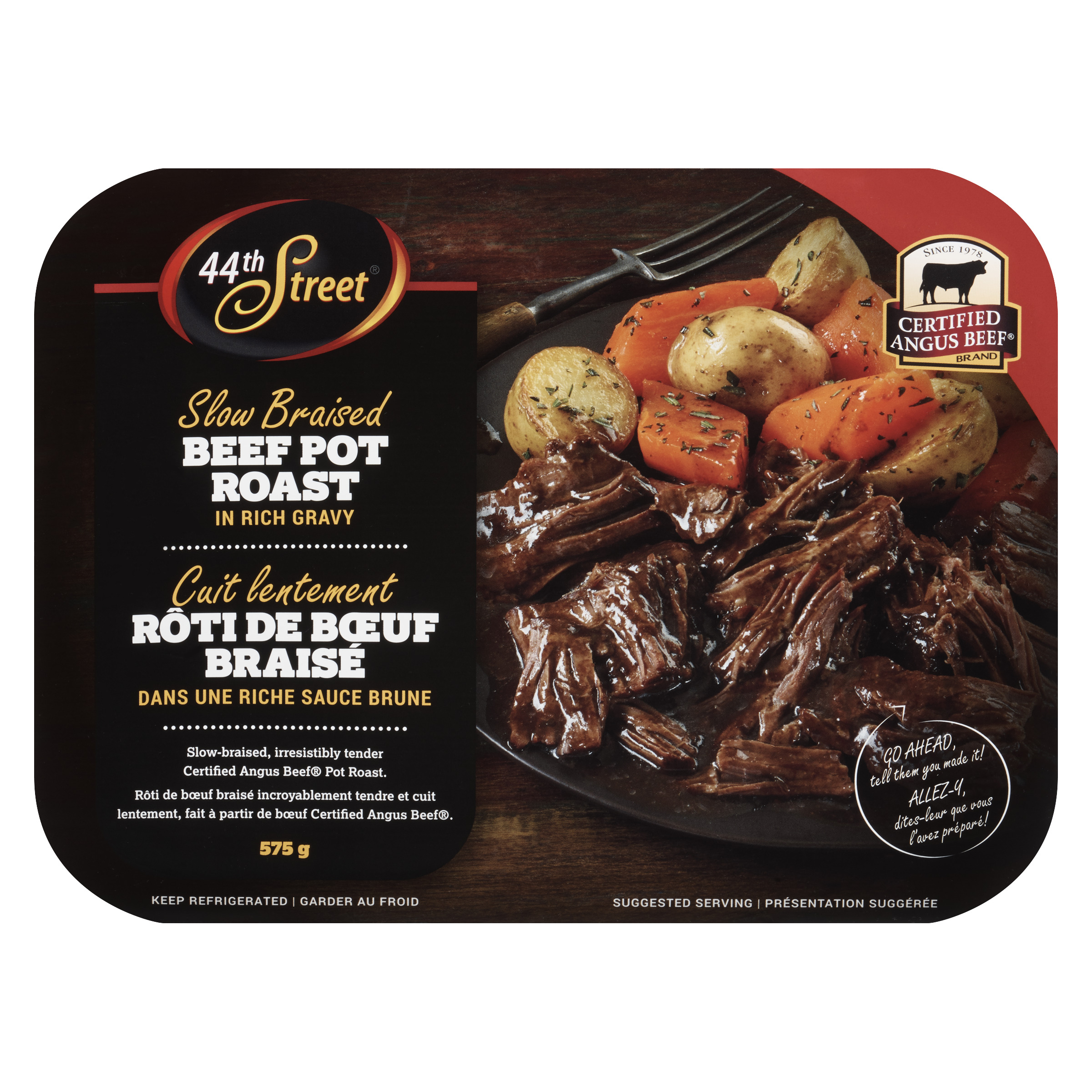 Buy 44th Street Beef Slow Cooked Pot Roast 575 g | Safeway Canada