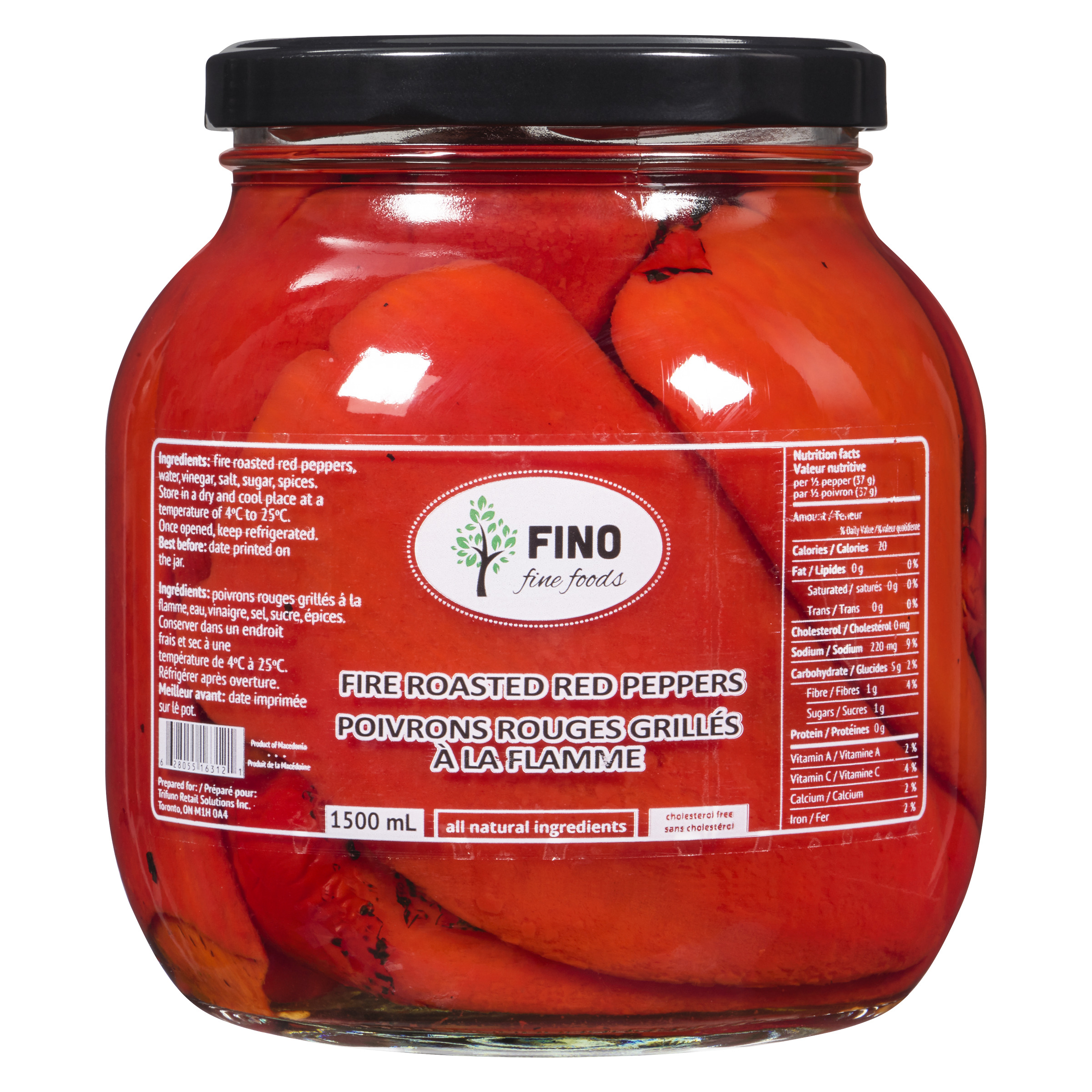 Buy Fino Fine Foods Red Fire Roasted Peppers 1500 ml | Sobeys Inc.