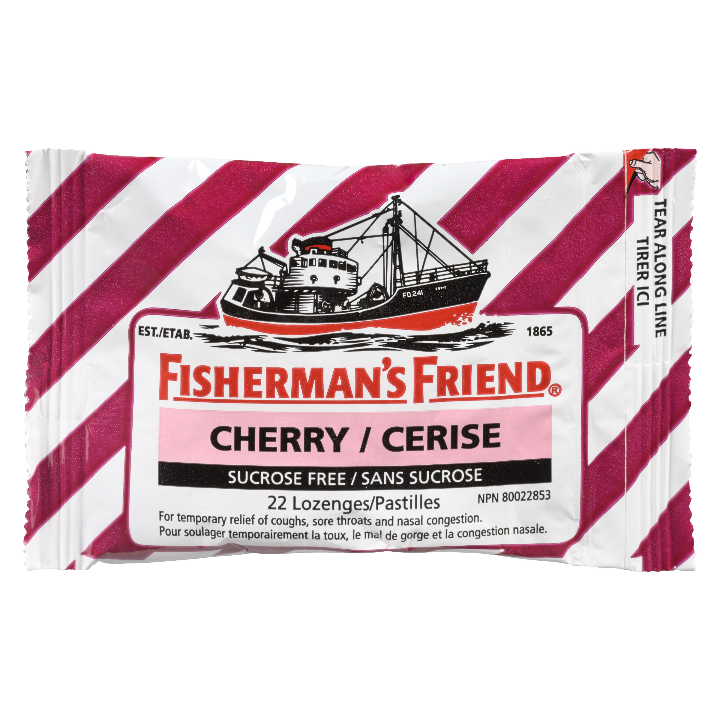 Buy Fisherman's Friend Sucrose Free Lozenges Cherry 22 EA | Safeway Canada