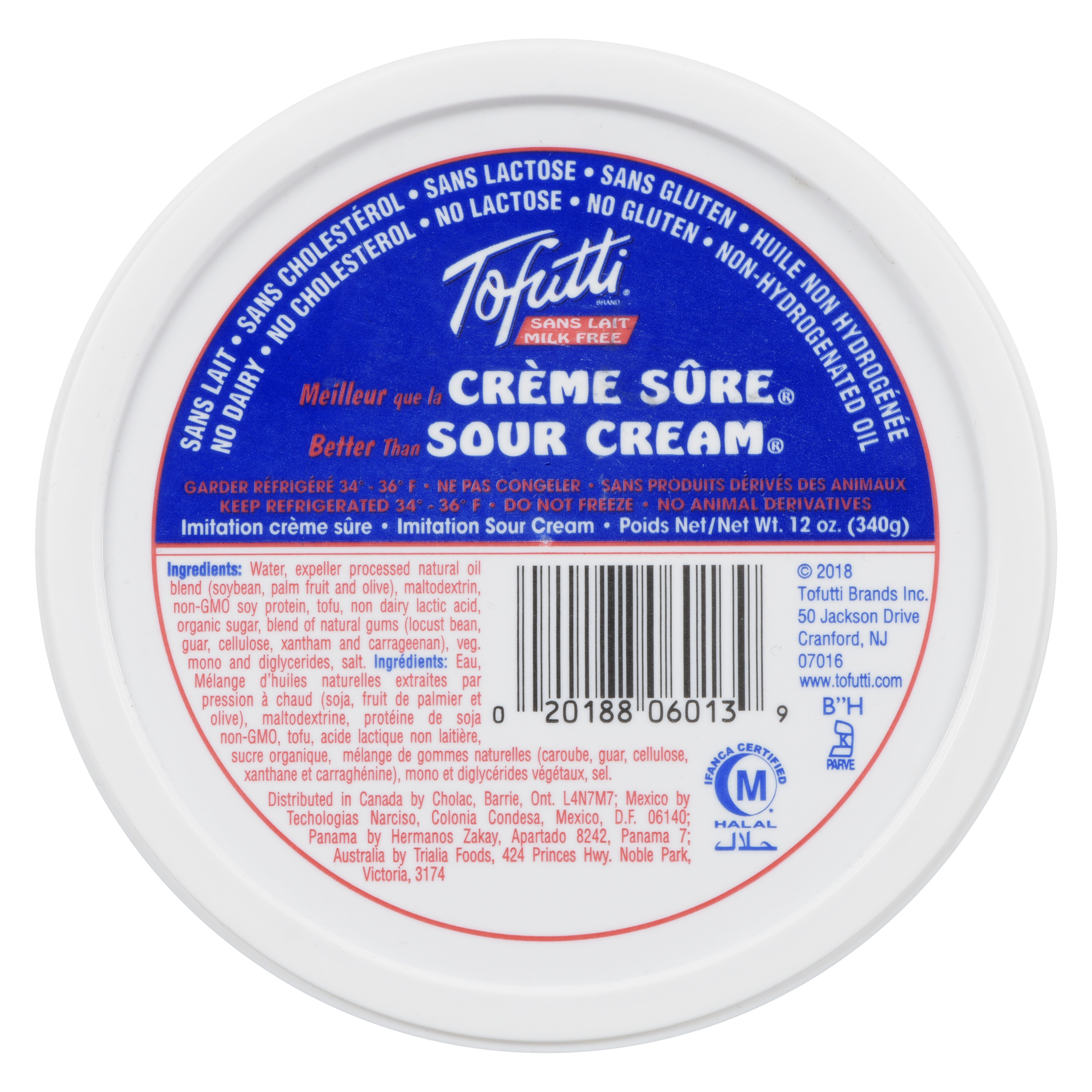 Buy Tofutti Dairy-Free Plain Sour Cream 340 g | Sobeys Inc.