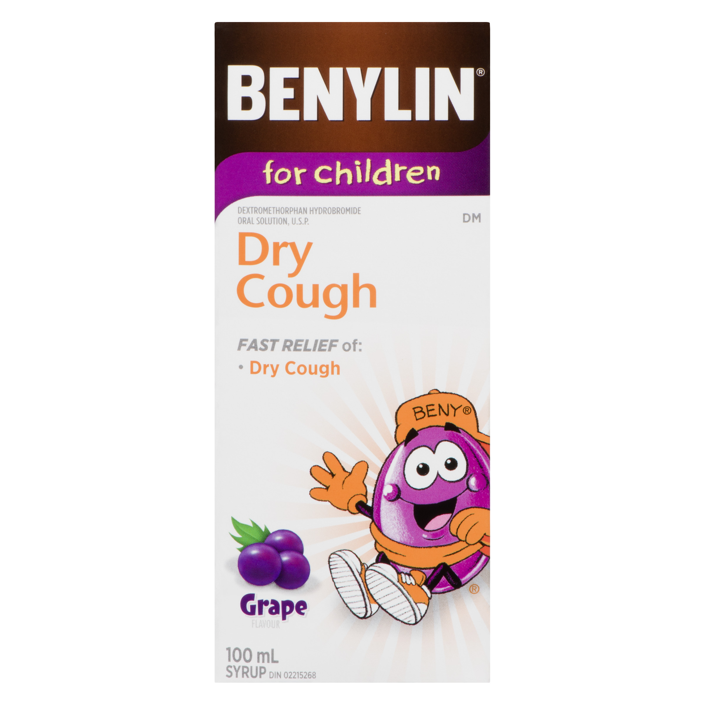 Buy Benylin Cough Syrup for Children Grape Flavour 100 ml | Safeway Canada