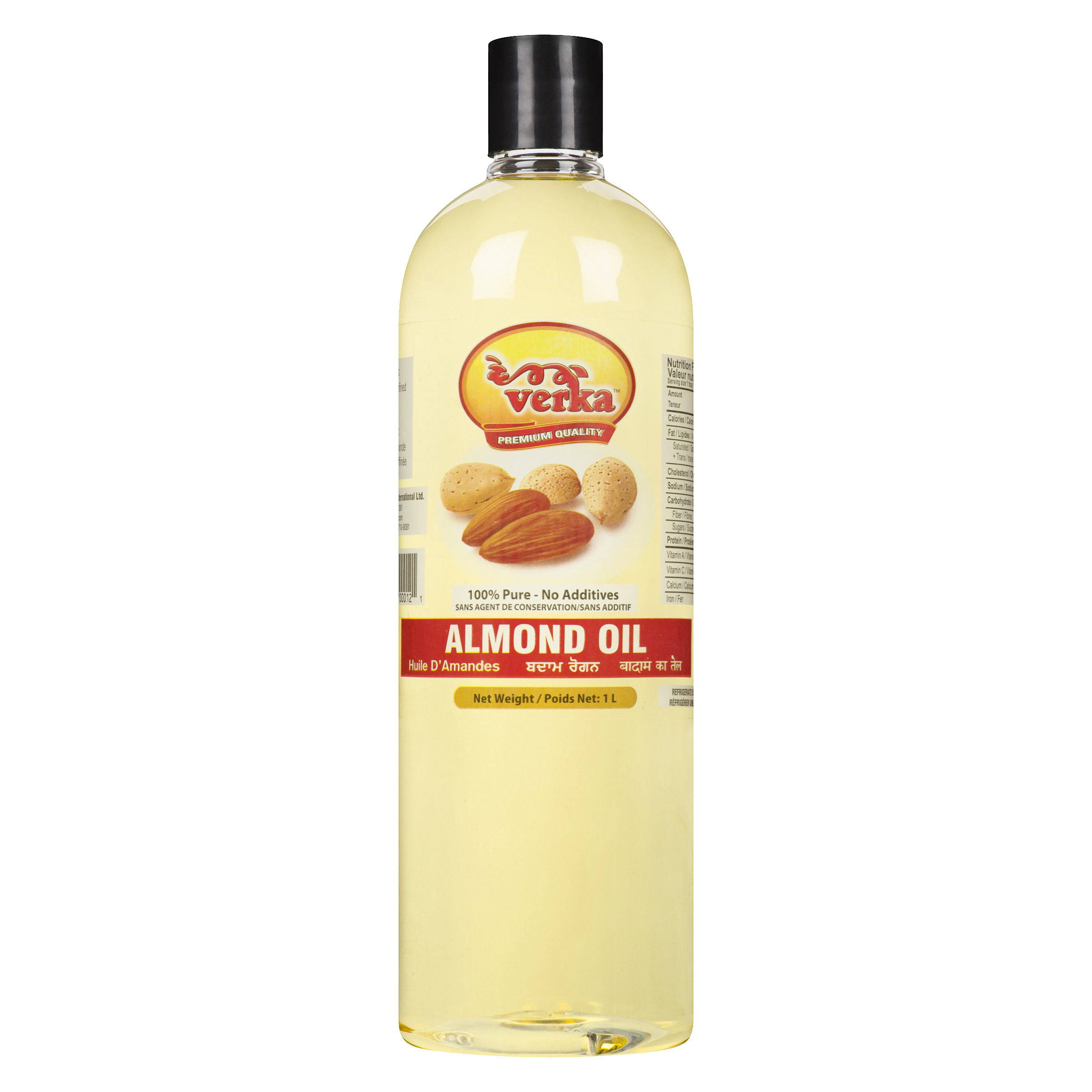 Buy Verka Almond Oil 1 L | FreshCo