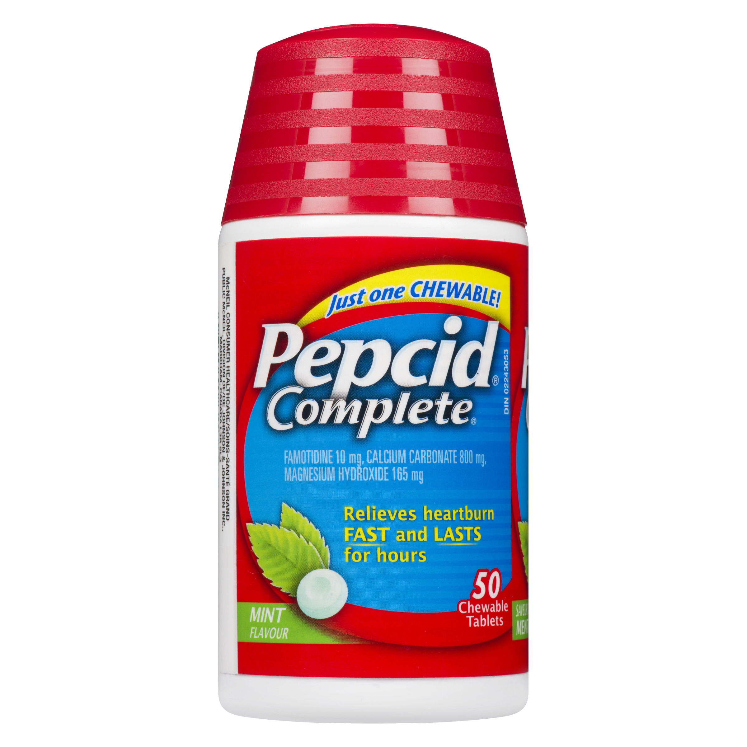 Buy Pepcid Complete Acid Control Mint Chew Tablets 50 EA | Sobeys Inc.