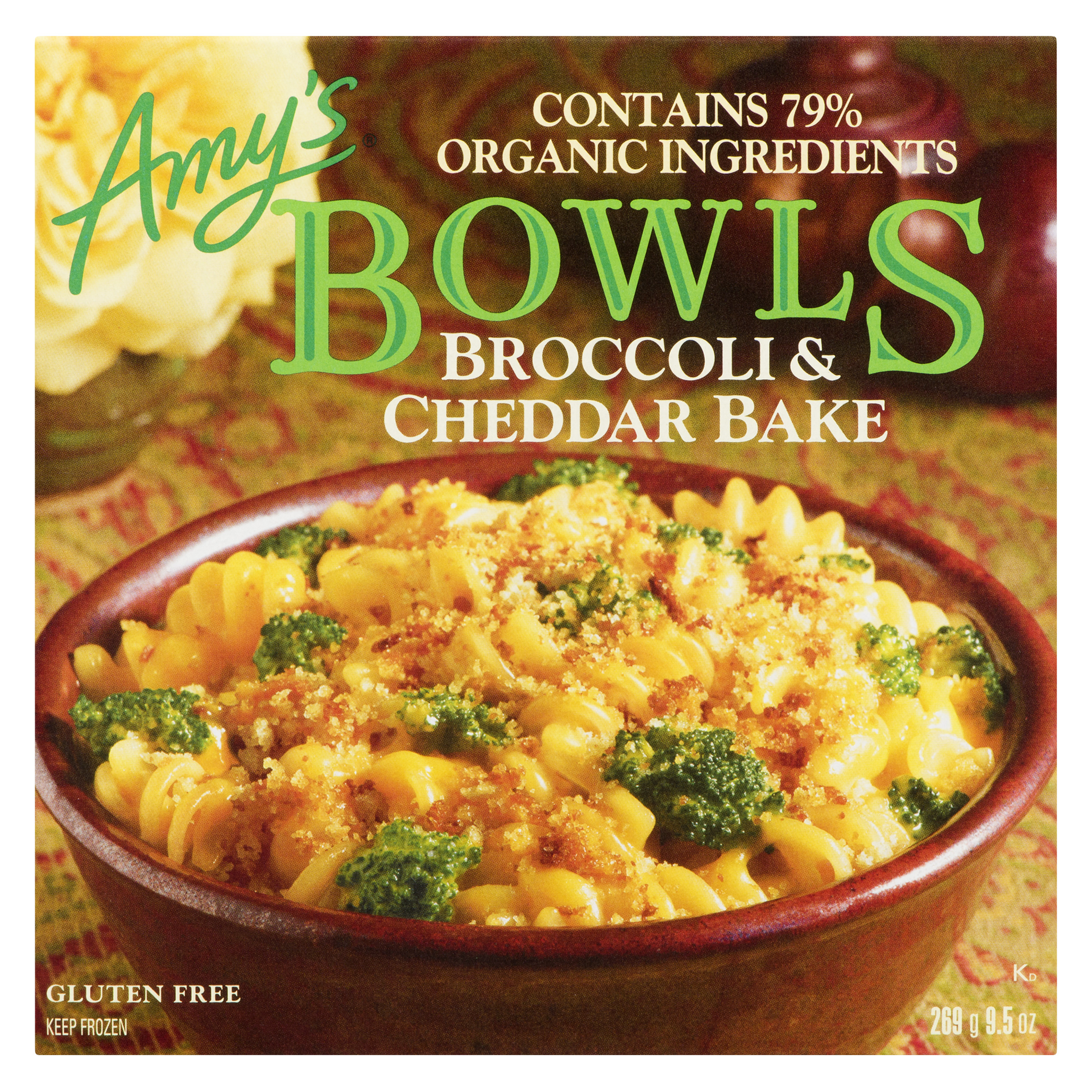 Buy Amy's Kitchen Gluten-Free Frozen Bake Bowl Broccoli & Cheddar 269 g ...