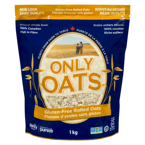 Buy Only Oats Gluten-Free Rolled Oats 1 KG | Sobeys Inc.