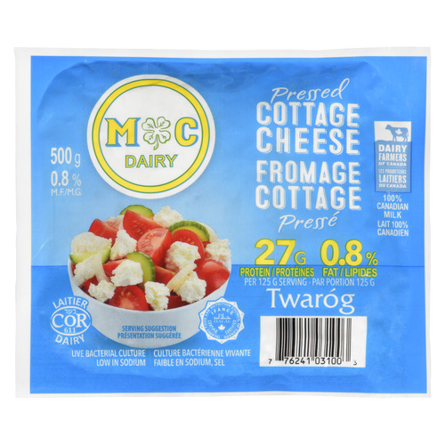 Buy M-C Dairy Pressed Cottage Cheese Value Pack 500 g | Sobeys Inc.