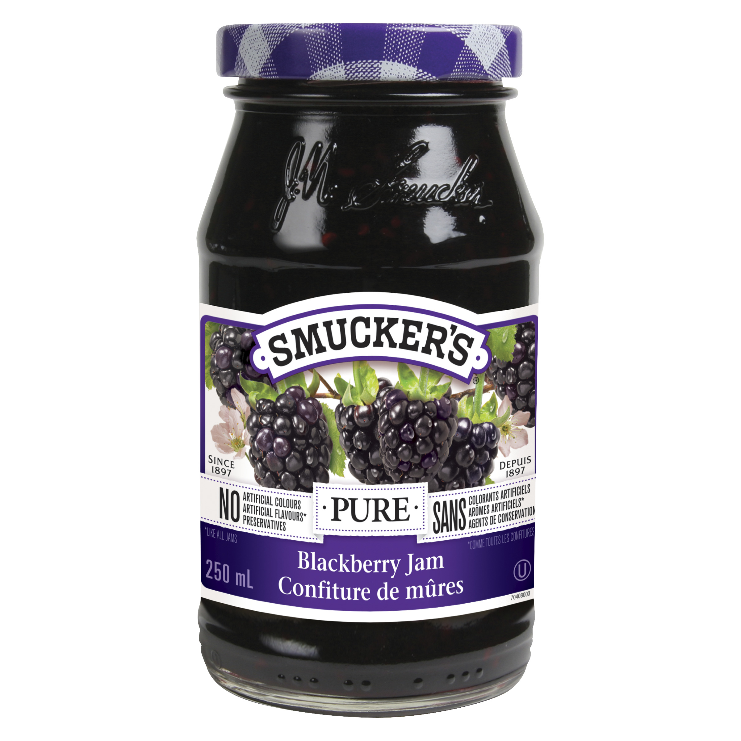 Buy Smucker's Jam Pure Blackberry 250 ml | Sobeys Canada