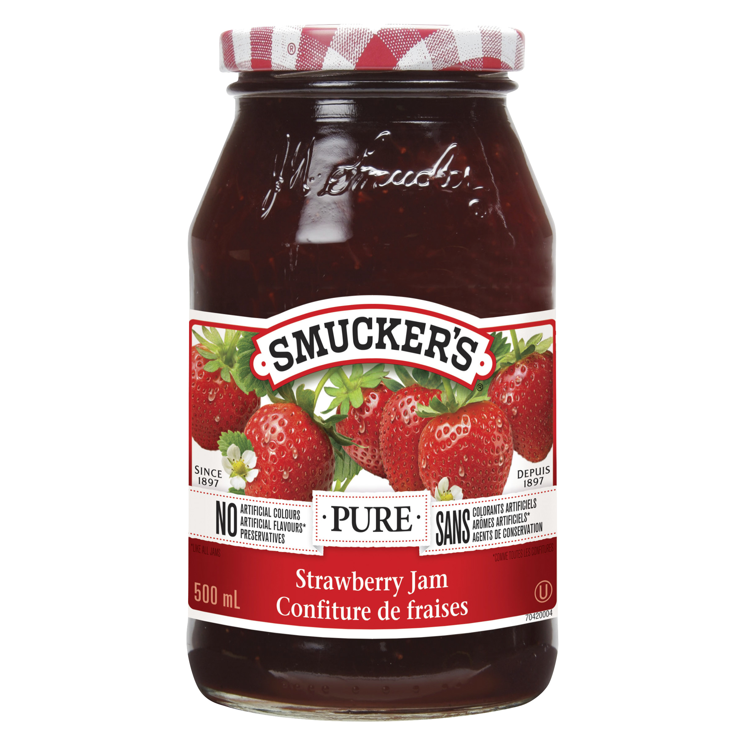 Buy Smucker's Pure Jam Strawberry 500 ml | FreshCo