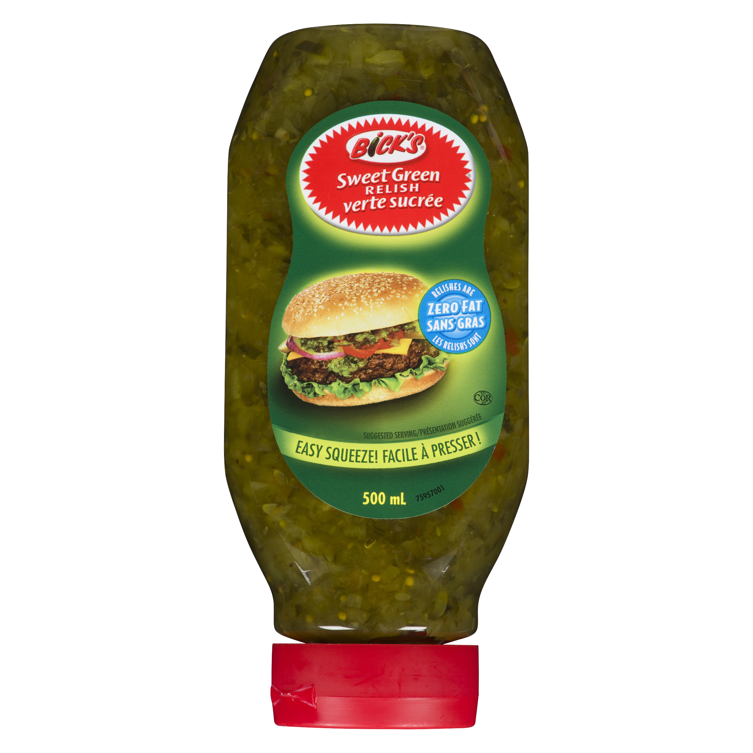 Buy Bick's Relish Sweet Green Squeeze Bottle 500 ml | Safeway Canada
