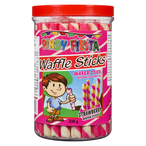 Buy Pinoy Fiesta Wafer Stick Strawberry 330 g | FreshCo