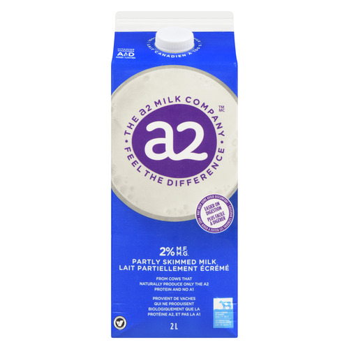 Buy A2 2% Milk Partly Skimmed 2 L | Safeway Canada