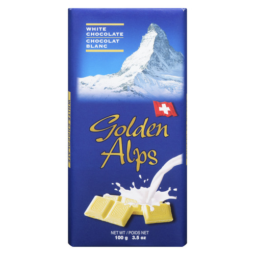 Buy Golden Alps Chocolate Bar White 100 g | FreshCo