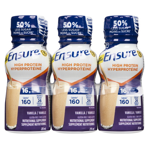Buy Ensure High Protein Nutritional Supplement Drink Vanilla 6 x 235 ml ...