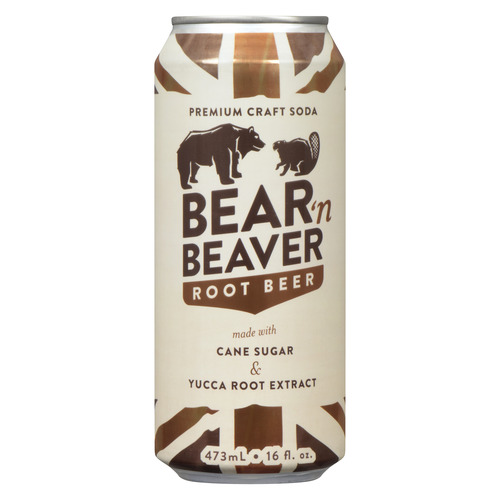 Buy Bear'n Beaver Soft Drink Root Beer 473 ml (can) | Sobeys Inc.