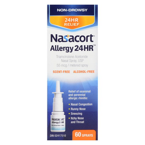 Buy Nasacort Allergy Relief 24Hr Nasal Spray 60 Sprays | FreshCo