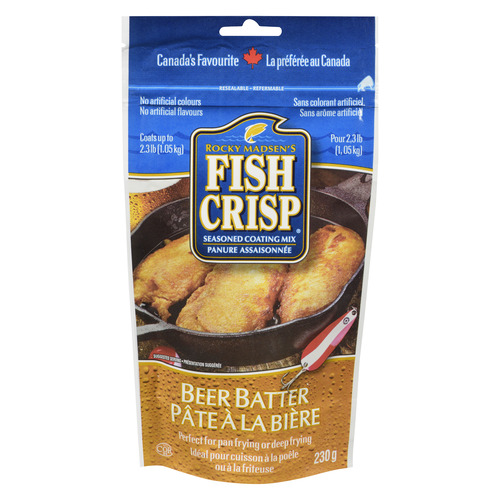Buy Fish Crisp Coating Mix Beer Batter Seasoning 230 g | Sobeys Inc.